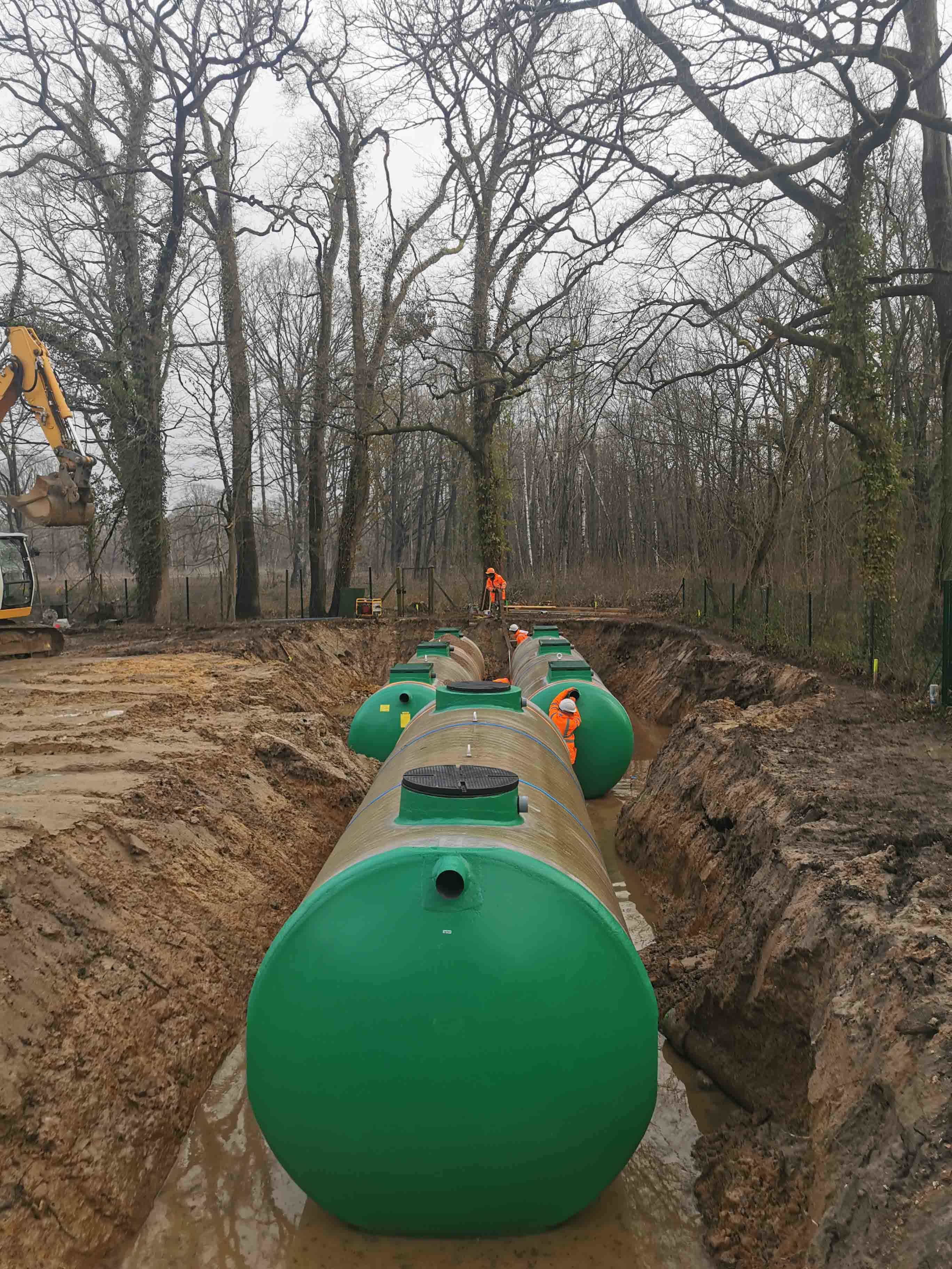 Pour la pose et mise en service d'une Bionut MAX d'une capacité de 70 ...