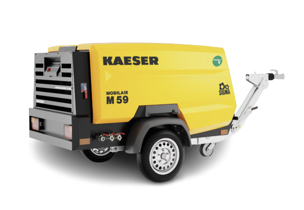 MOBILAIR M59 / M65 (Compresseurs mobiles) - KAESER® - FranceEnvironnement