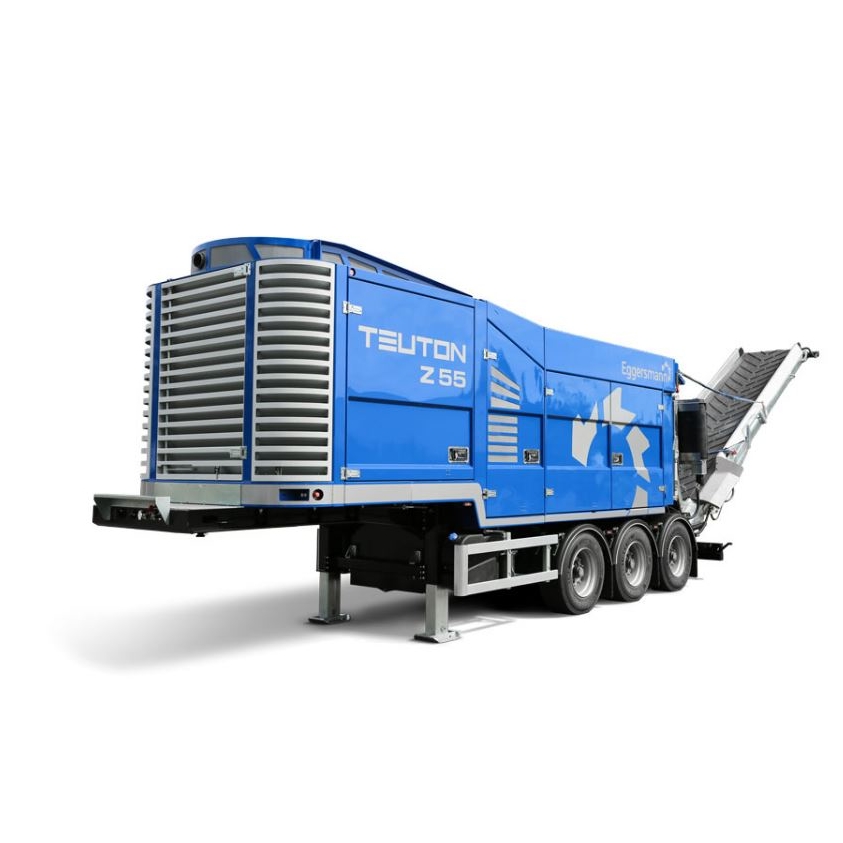 TEUTON Z 55 (Broyeur mobile mono rotor) - EGGERSMANN - FranceEnvironnement