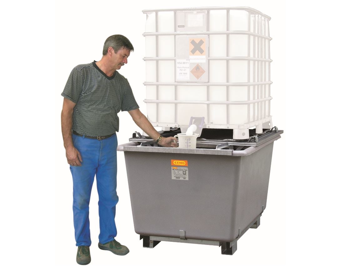 Bac IBC (Bac de rétention IBC) - CEMO - FranceEnvironnement