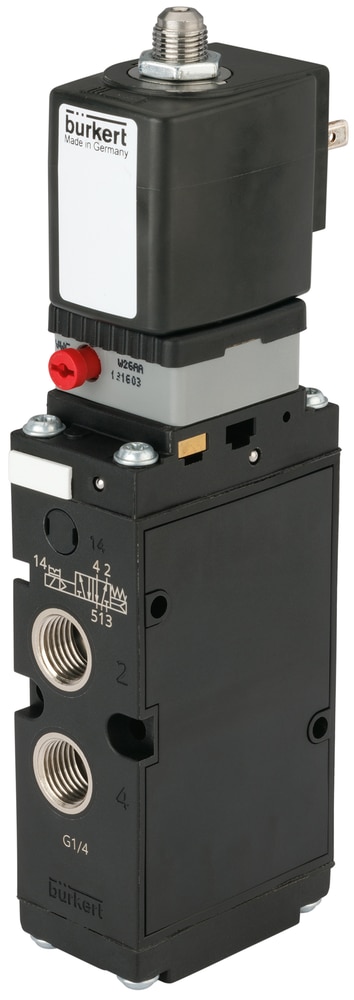 Type 6519 (vanne pneumatique 5/2 voies) - BURKERT - FranceEnvironnement