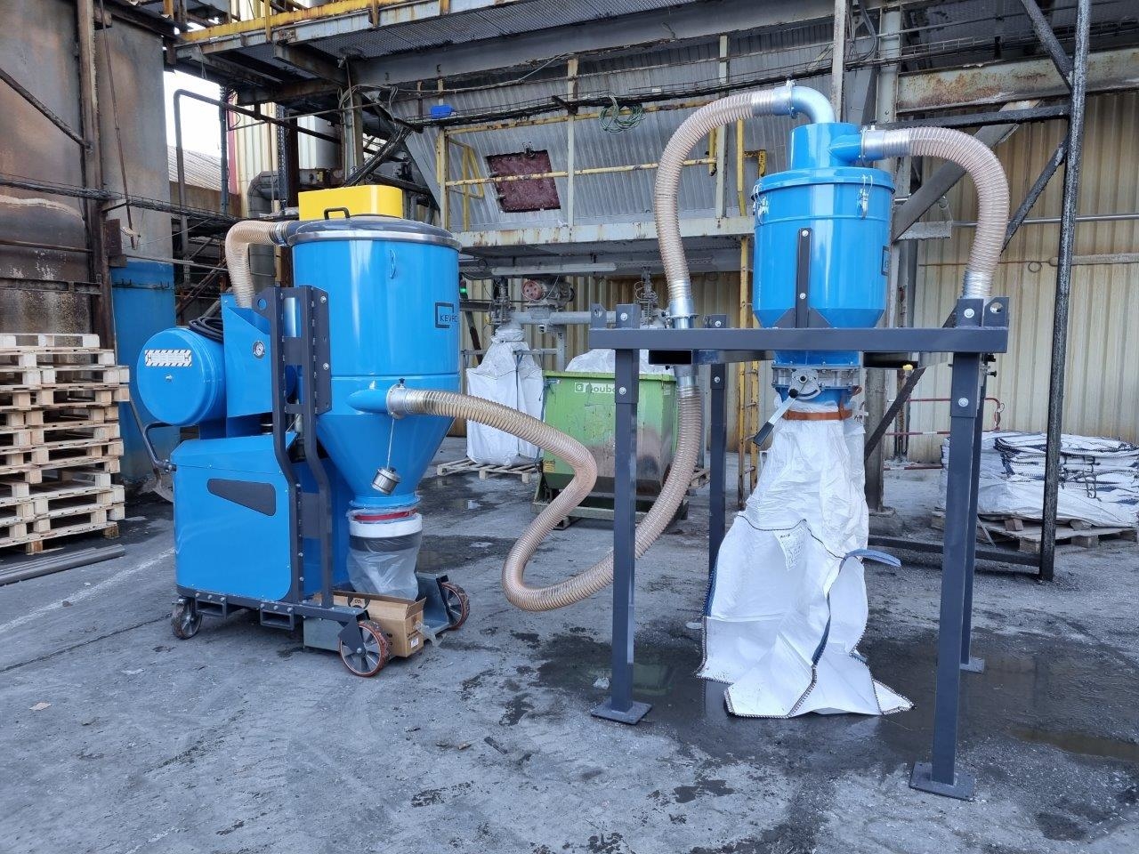 Aspiration et collecte en bigbag - KEVAC - Kevac aspirateurs ...