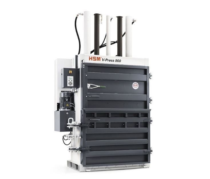 HSM V-Press 860 (Presse a balles verticales) - HSM® - FranceEnvironnement