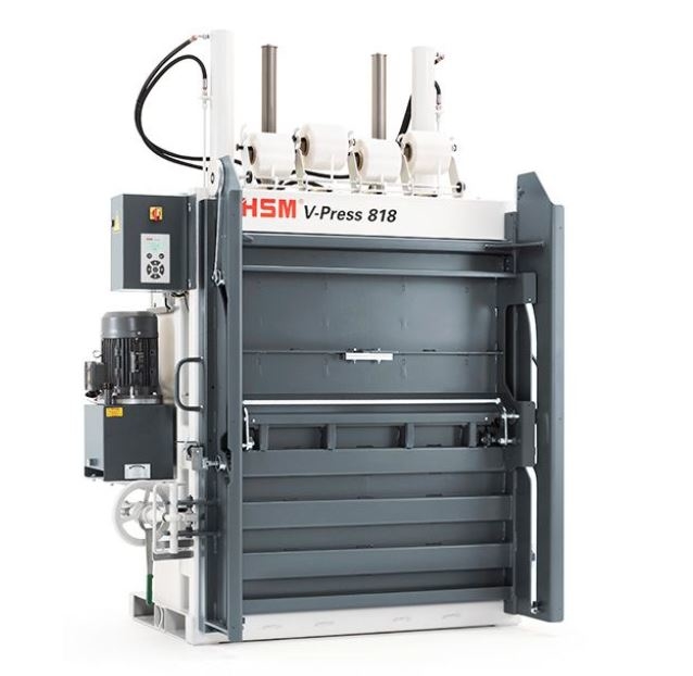 HSM V-Press 818 (Presses à balles verticales) - HSM® - FranceEnvironnement
