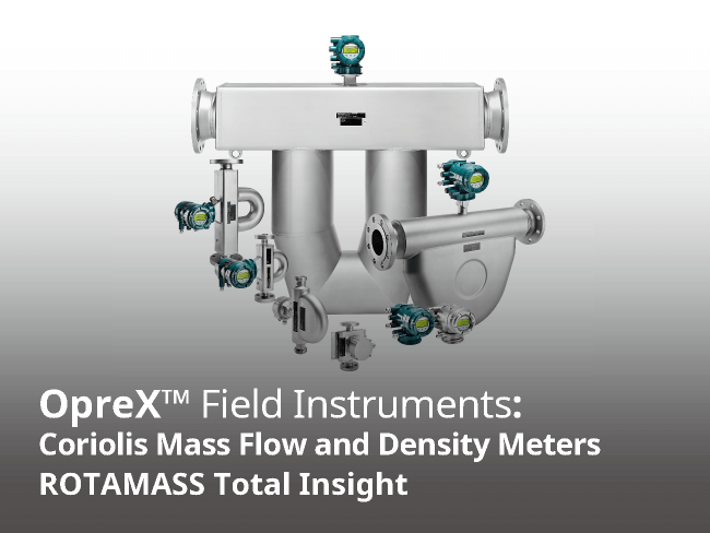 ROTAMASS Total Insight (Débitmètre Coriolis) - YOKOGAWA ...