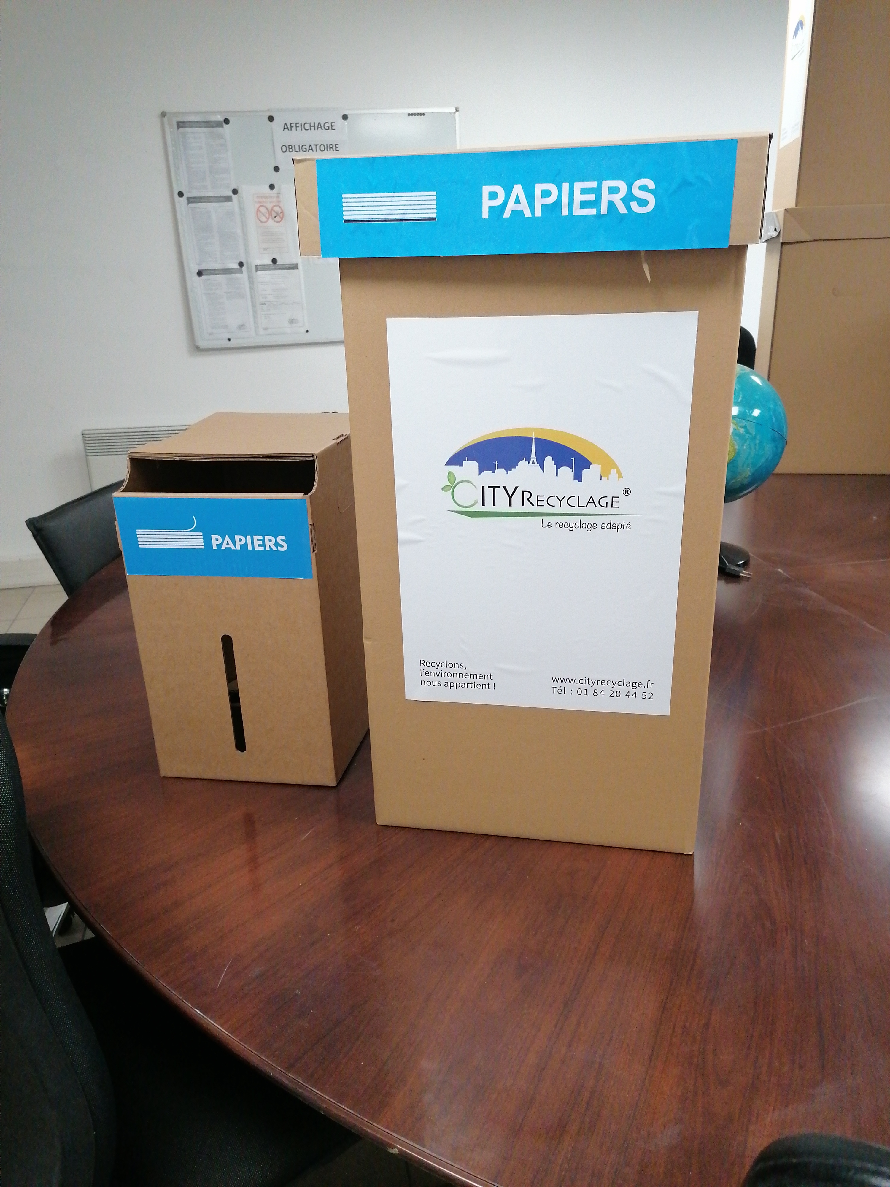 Recyclage des déchets de bureau - City debarras environnement ...