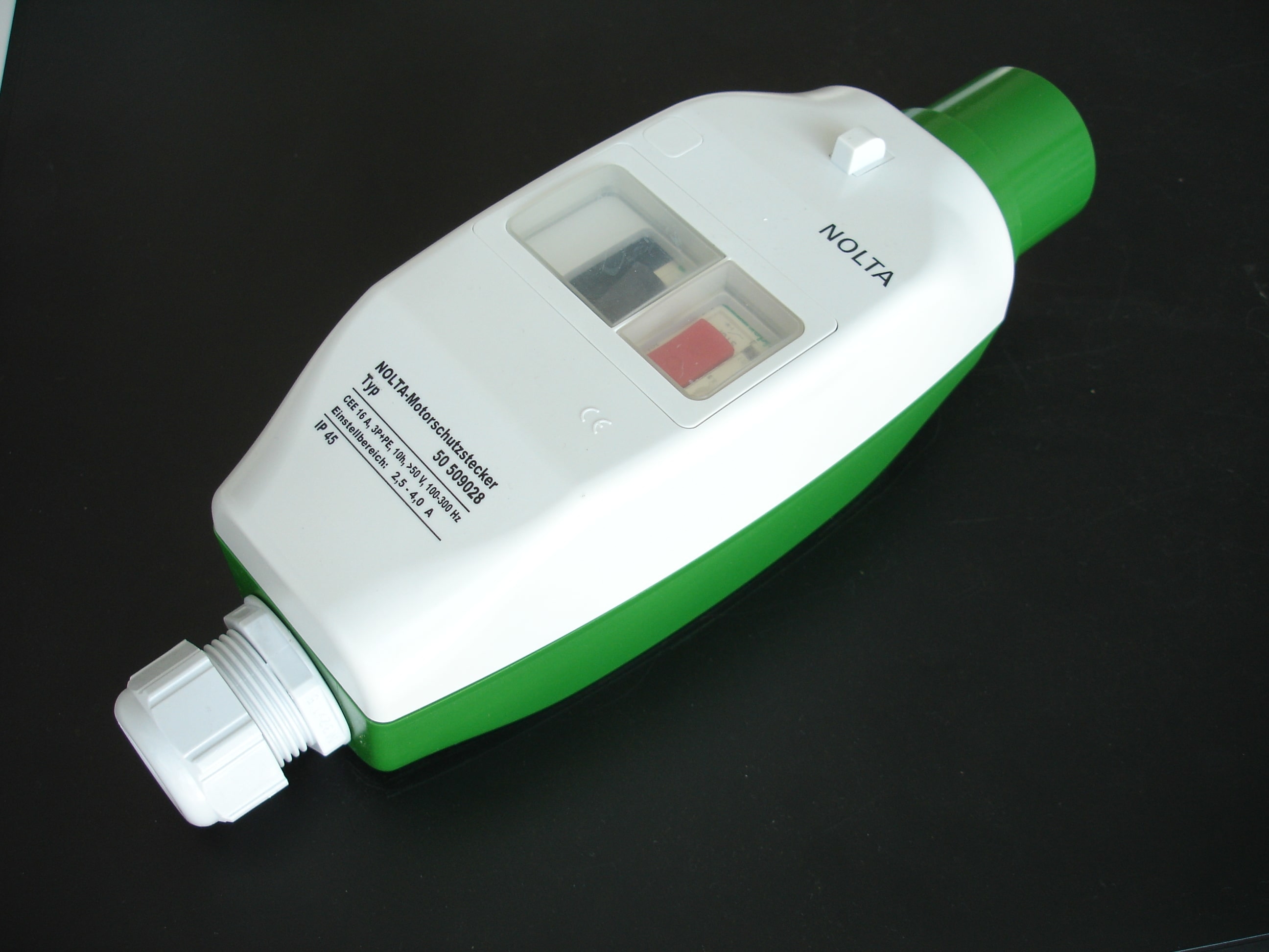 Protection thermique de moteurs (Sectionneur à bouton à bascule et ...