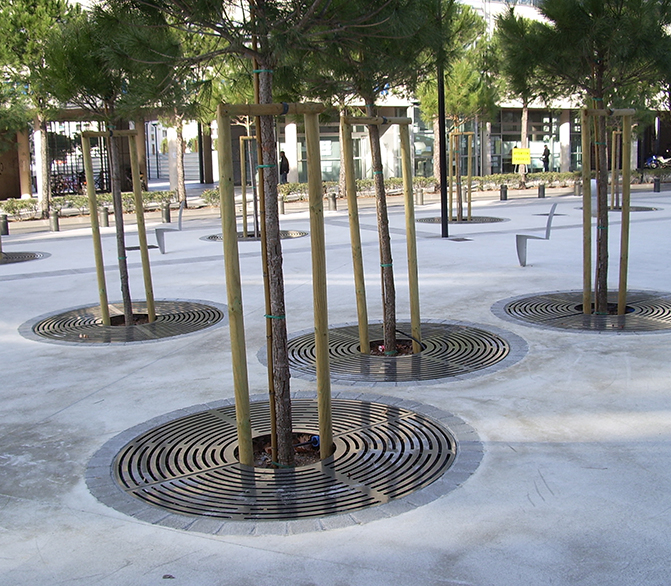 Grille d'arbre Pi ( ) - ACROPOSE® - FranceEnvironnement