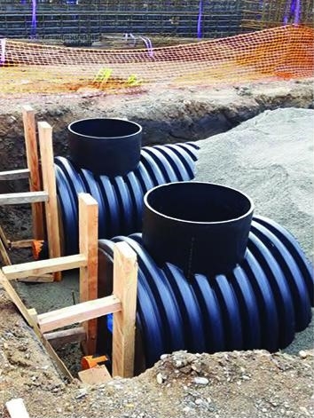 Bassins de rétention 40m3 et 70m3 - Polieco france - FranceEnvironnement