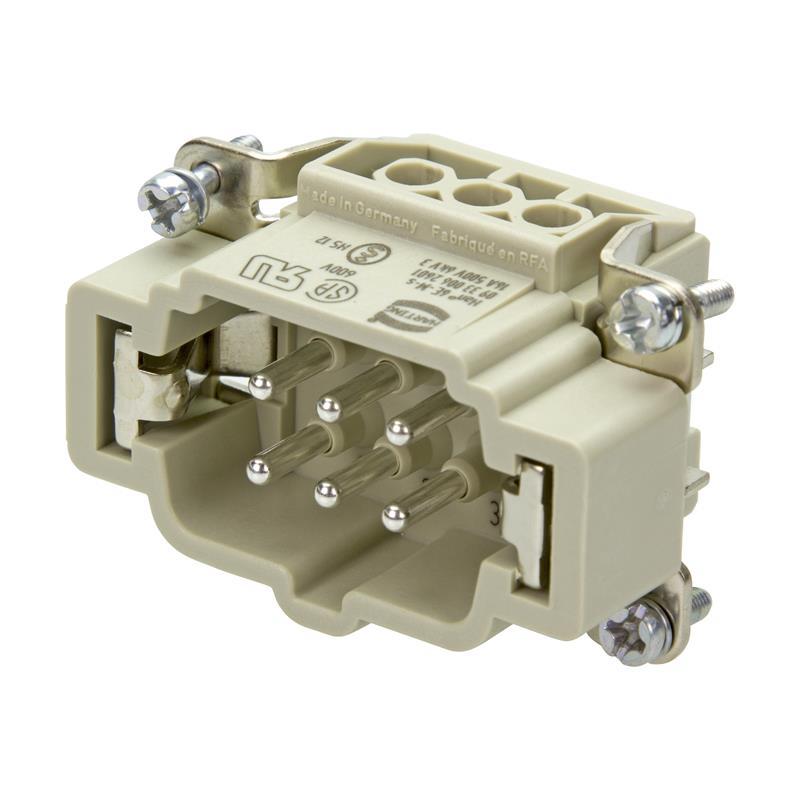 Han 6E-STI-S (Connecteur mâle à visser) - HARTING® - FranceEnvironnement