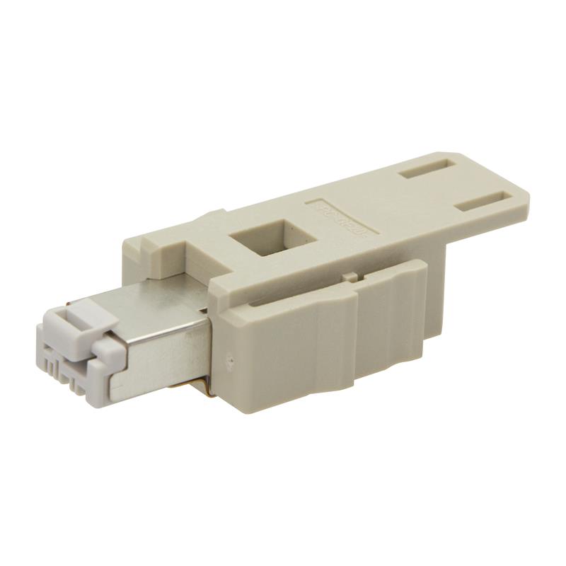 Han-Modular RJ45 Cat5 Stvb.4p IDC AWG 26 (Connecteur mâle à visser ...