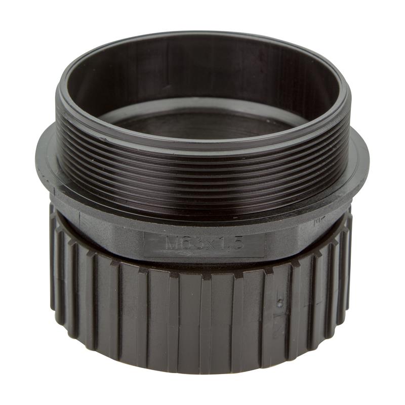 MSV M63x1,5/48 m-fix, sw (Raccord de tuyaux) - MURRPLASTIK ...