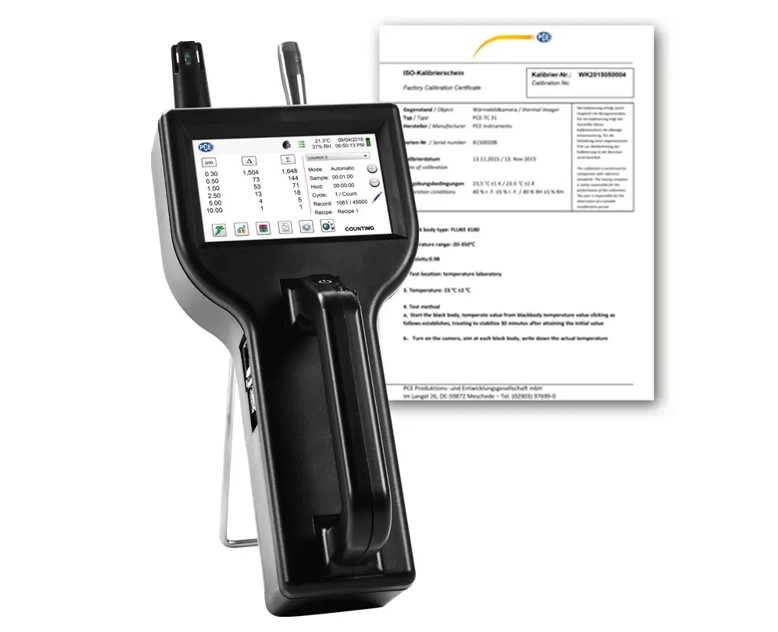 Pce Pqc 1xeu Mesureur De Particules Pce Instruments® Franceenvironnement