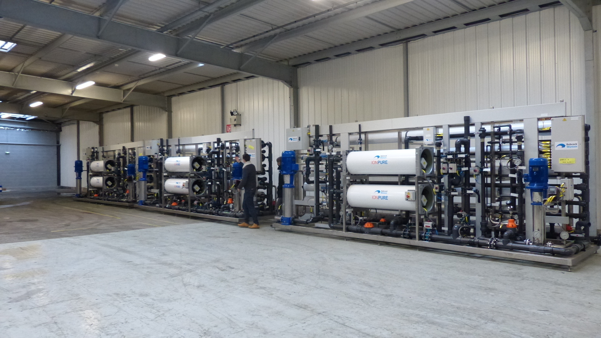 Osmose inverse pour la déminéralisation des eaux industrielles - Cls water - FranceEnvironnement