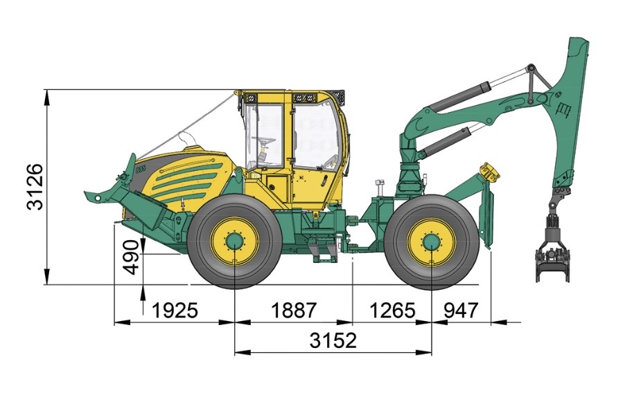 HSM 805 (Machine forestière) - HSM Forest® - FranceEnvironnement