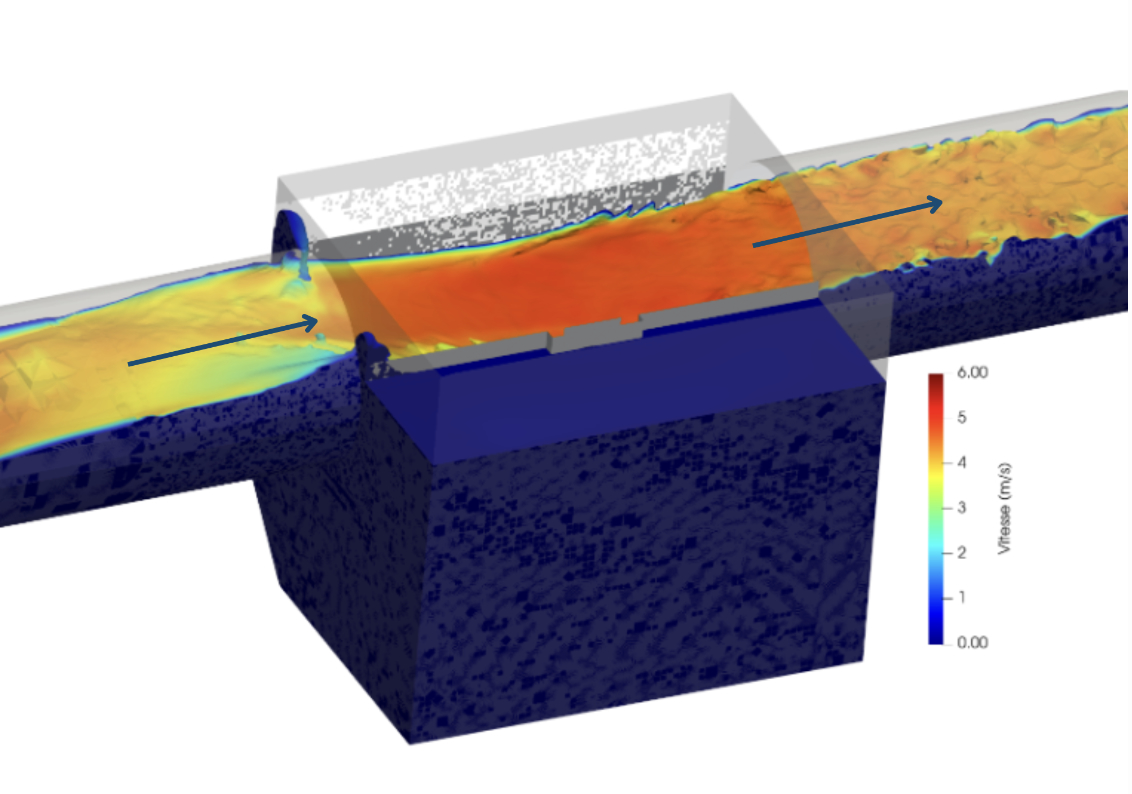 Mise en place d'un piège à charriage pour prévenir l'accumulation de ...