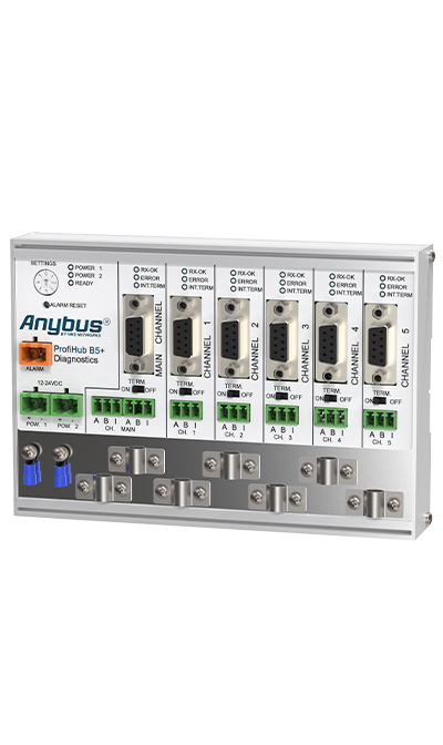 ProfiHub B5+ (Répéteur PROFIBUS) - ANYBUS® - FranceEnvironnement