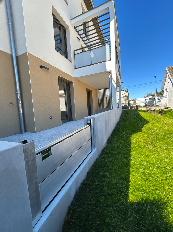 Installation de batardeaux anti-inondation CASTOR+ dans l'Ain (01 ...